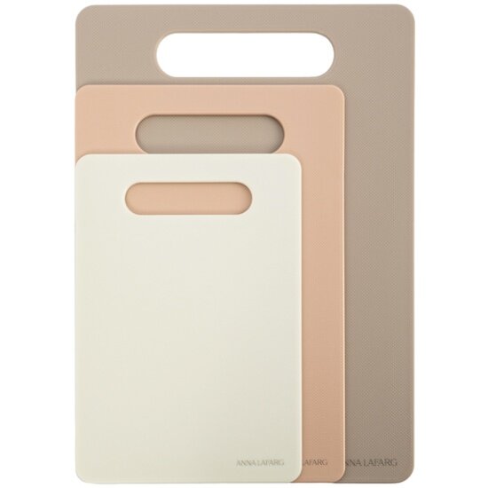 Набор разделочных досок Anna Lafarg Universal 3 шт, прямоугольные, пластик, цветной (ANLAF-KT190362-3PCS)