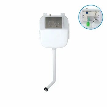 Скрытый настенный бачок для унитаза