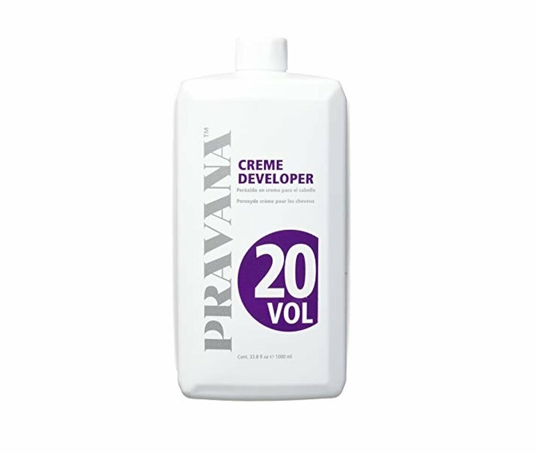 Крем-проявитель PRAVANA Creme Developer 20 vol, 1000 мл для стойкого и бережного окрашивания волос