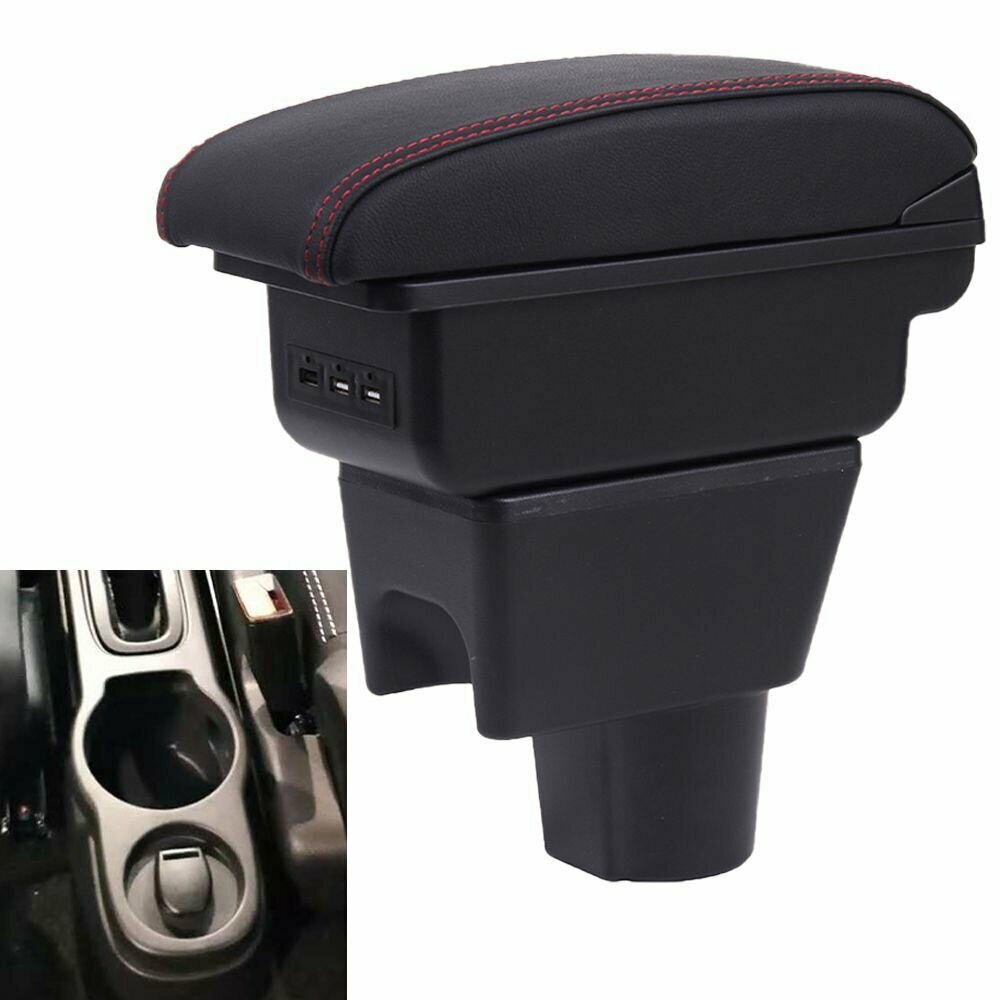 Коробка для автомобильного подлокотника Renault duster, USB-зарядное устройство, установленное на кронштейне