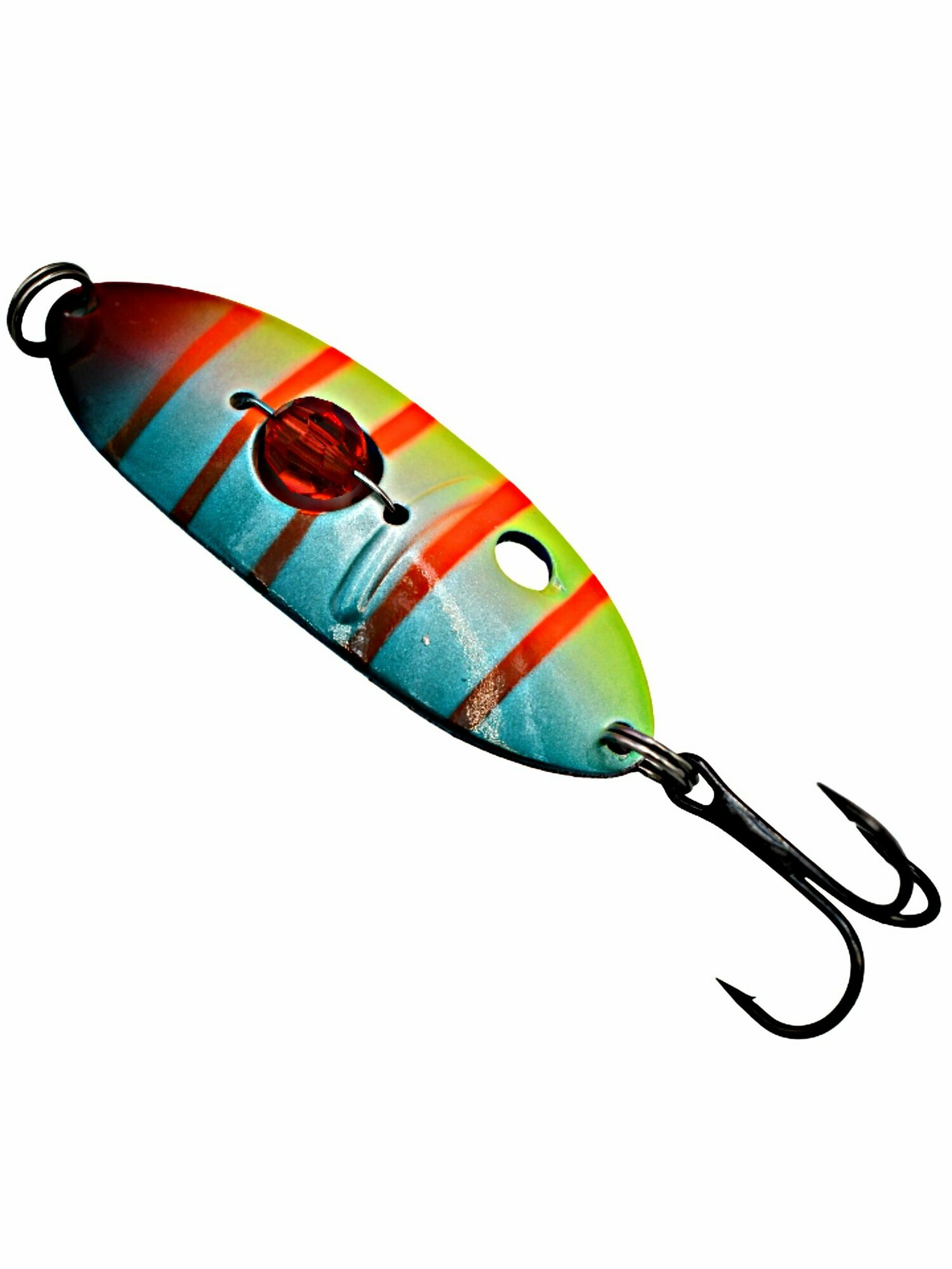 Блесна Kuusamo Monni Helmi 60мм/15г колеблющаяся на щуку, судака, окуня, жереха, форель, лосося, сазана, саргана