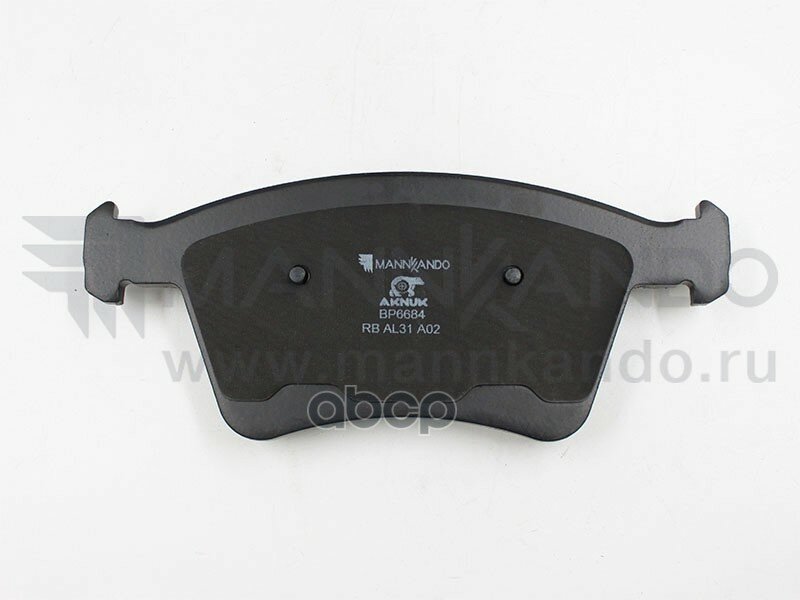 Колодки тормозные дисковые передние E-CLASS W211 AKNUK арт. BP6684