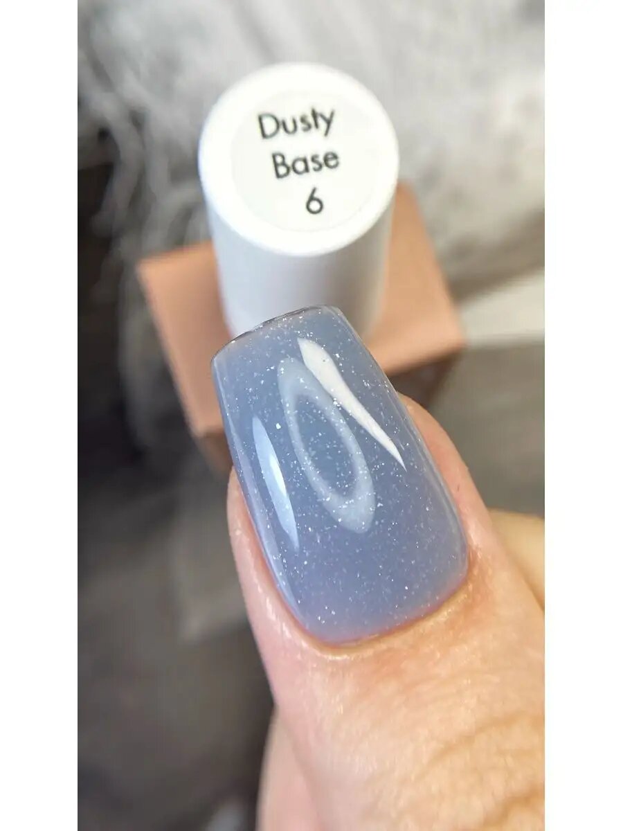 База Lakres с шиммером Dusty Base6, 10 мл
