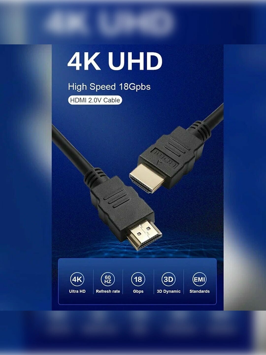 Кабель HDMI/HDMI ProfiCable, сверхгибкий ver 2.0, 4K, 1.5 m (PCB5816L-1.5)