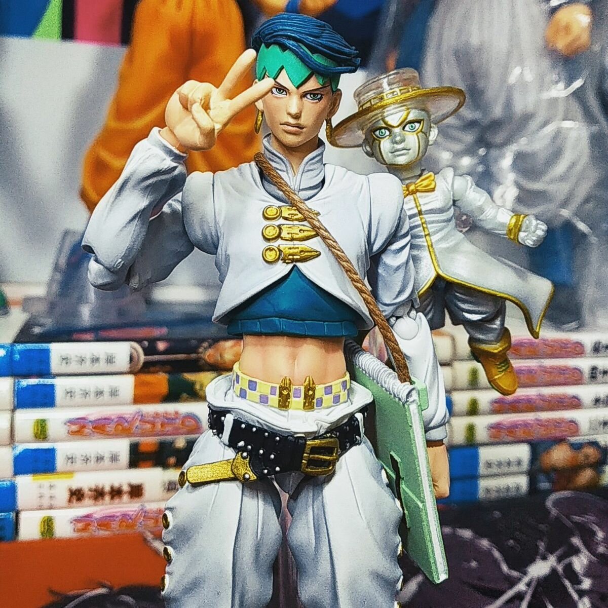 Аниме-фигурка JoJo's Bizarre Adventure Part.IV Rohan Kishibe & Heaven's Door