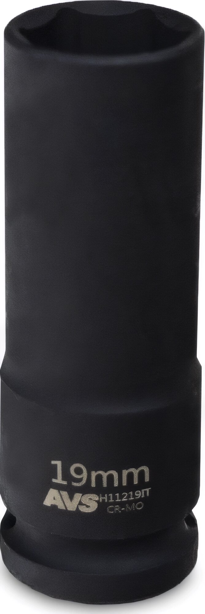 Головка торцевая ударная глубокая 6-гранная 1/2'DR (19 мм) AVS H11219IT