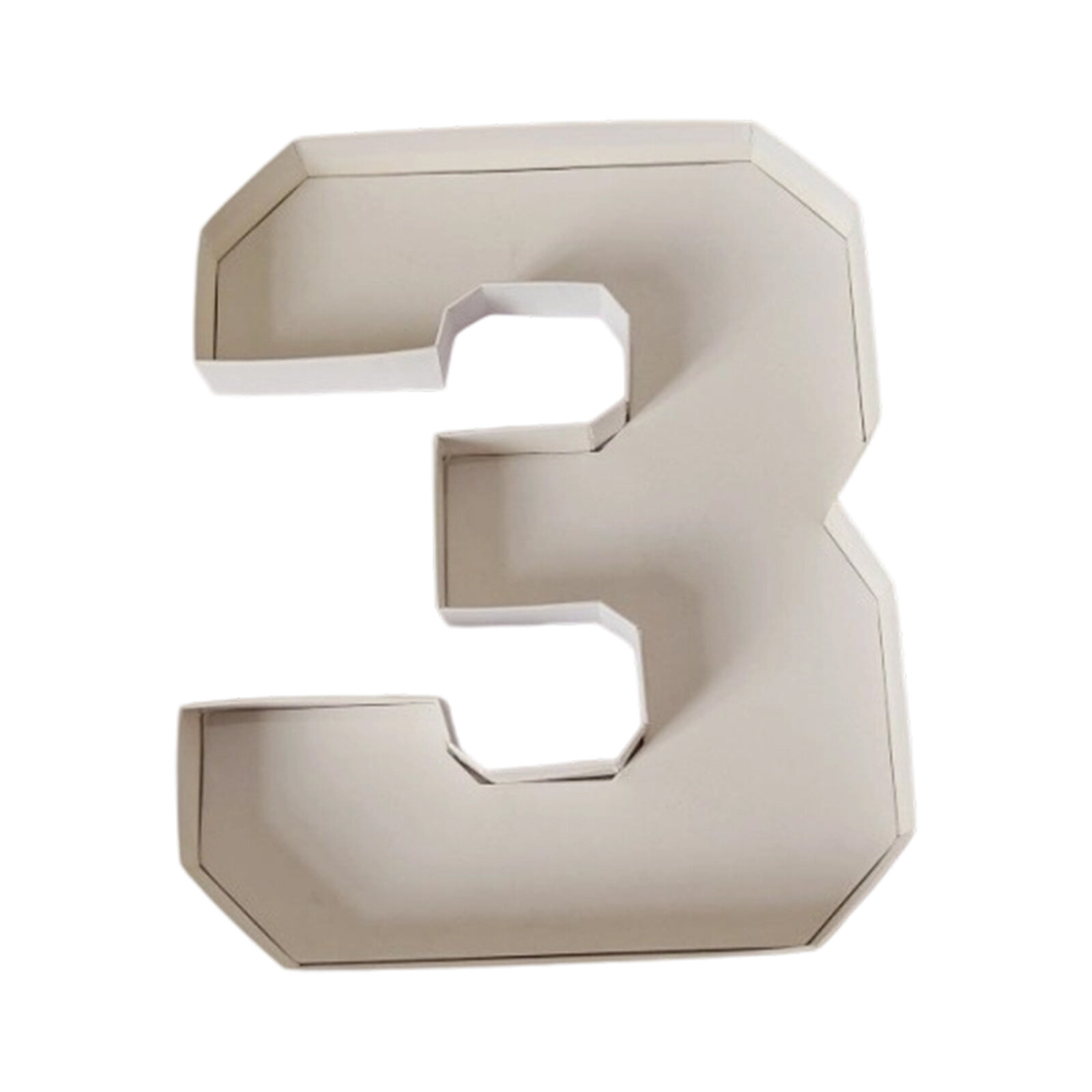 Креативный контейнер для хранения еды в форме буквы биоразлагаемый конфет