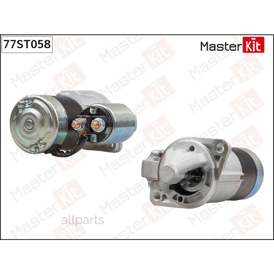 MASTERKIT 77ST058 Стартер 12V 1.2 кW