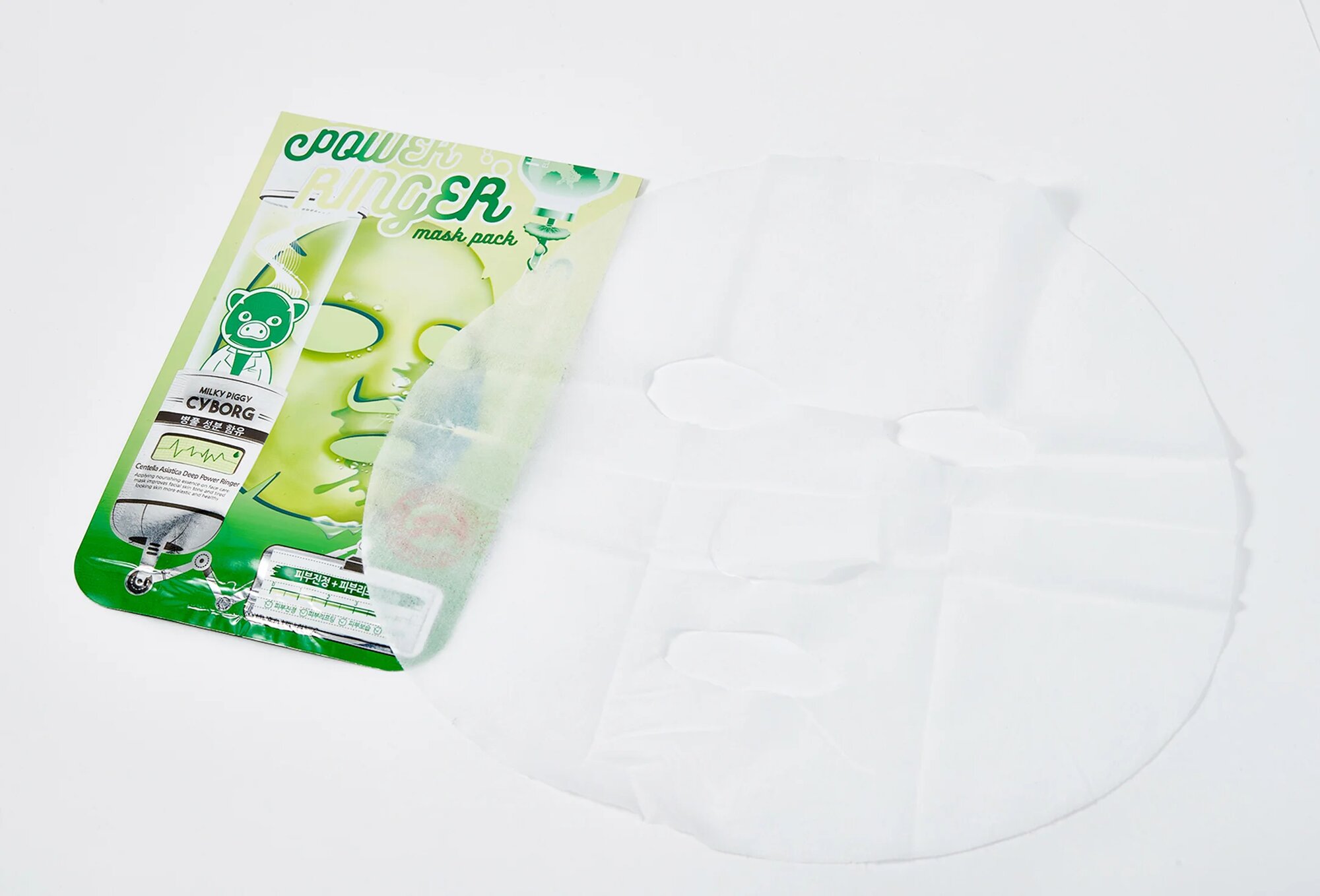 Маска Elizavecca Deep Power Ringer Pack Asiatica с экстрактом центеллы, 23 мл