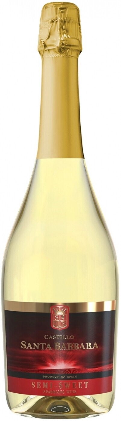 Игристое вино "Castillo Santa Barbara" Semi-sweet