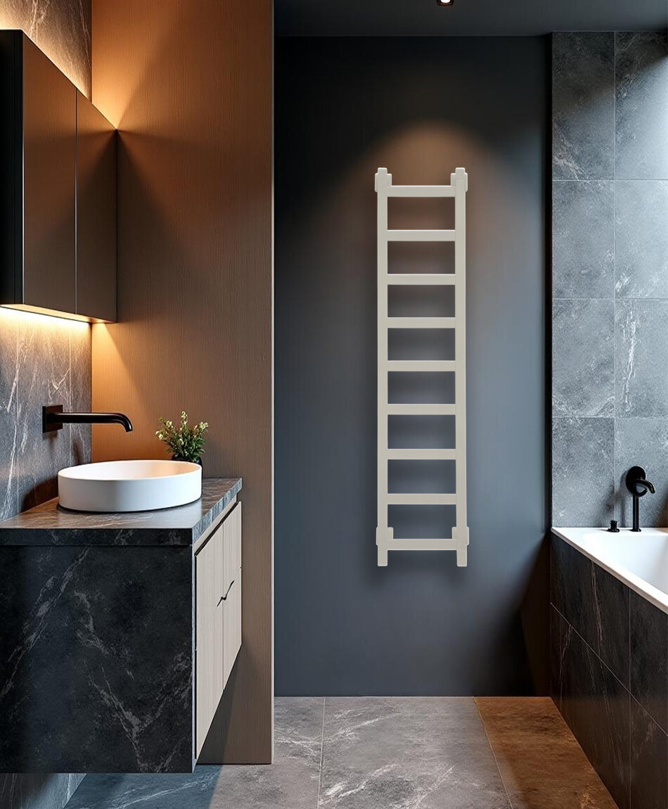 Полотенцесушитель водяной Quadro-1 120x20 см Грейдж