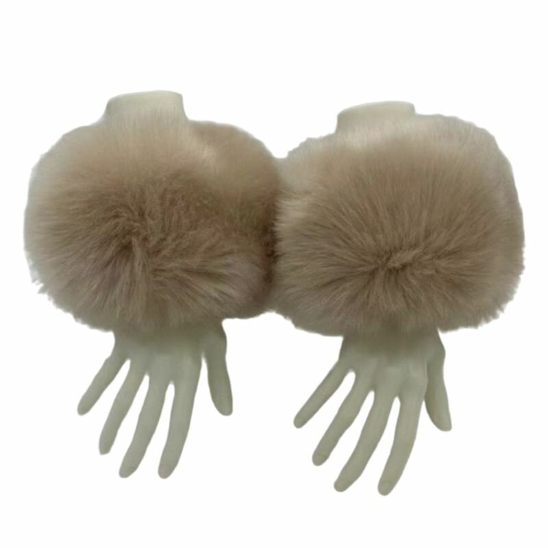 Комфортные долговечные нарукавники для холодной погоды, абрикосовый