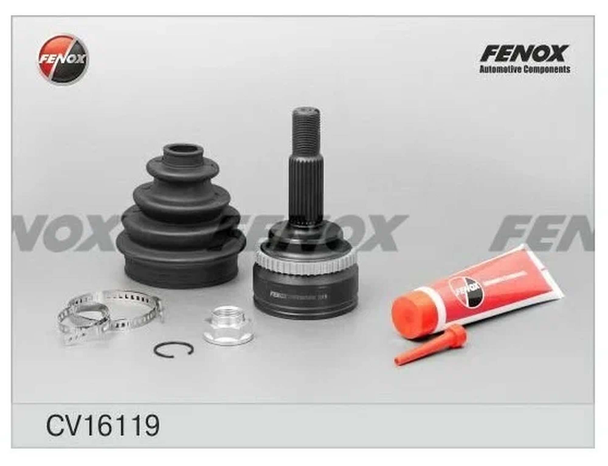 ШРУС FENOX CV16119, наружный, для Toyota Corolla, E12, 01-07