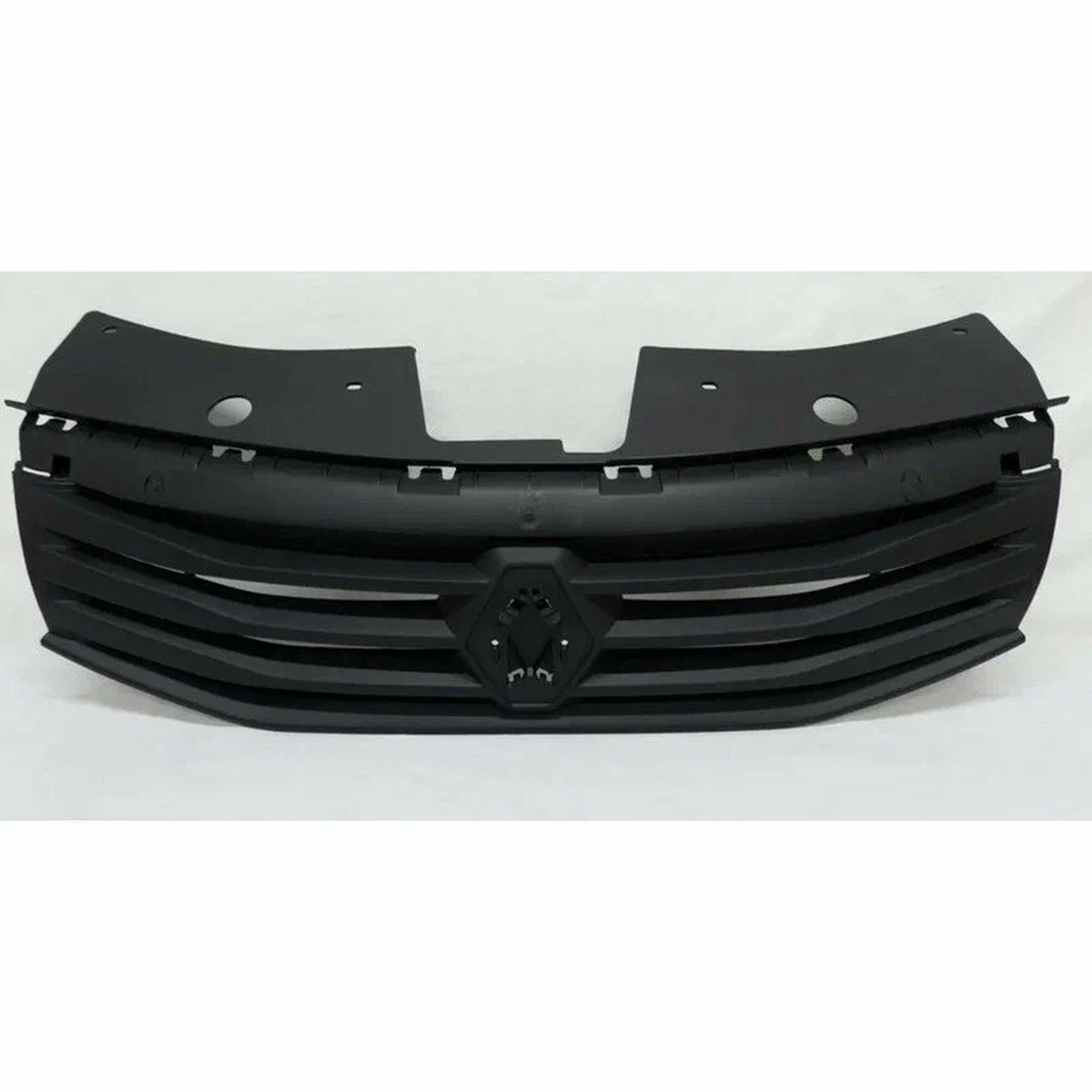 Решетка радиатора OEM3082, для Renault Sandero, ABS пластик, черная