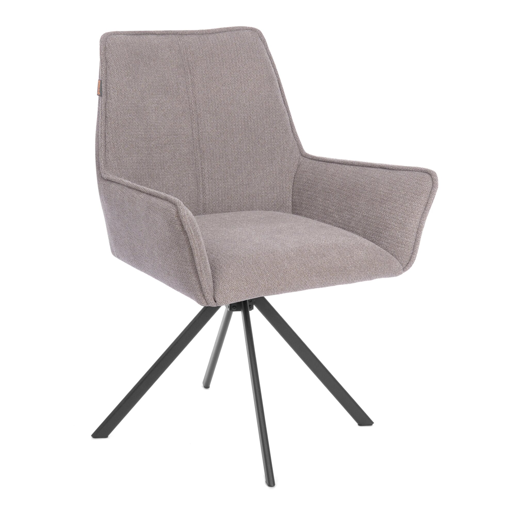 Кресло TetChair Murano/Мурано велюр/букле (HYP), бежевый Размеры: Высота 610мм Глубина 640мм Ширина 640мм