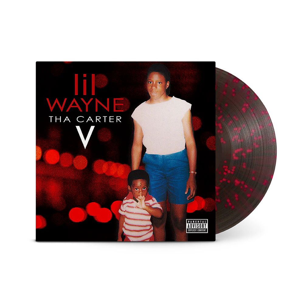 Lil Wayne – Tha Carter V (Black Ice & Red Transparent Splatter)