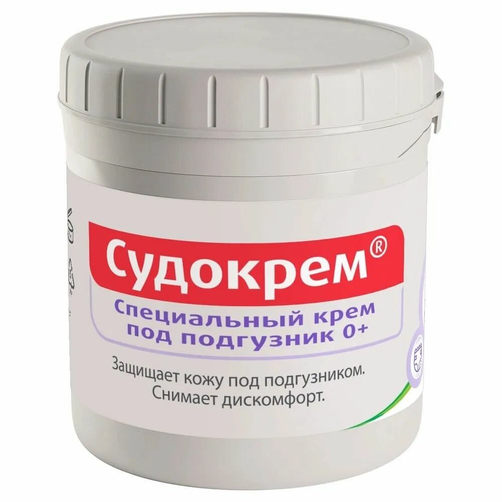 Судокрем, защитный крем, успокаивающий, от опрелостей, гипоаллергенный, 60г