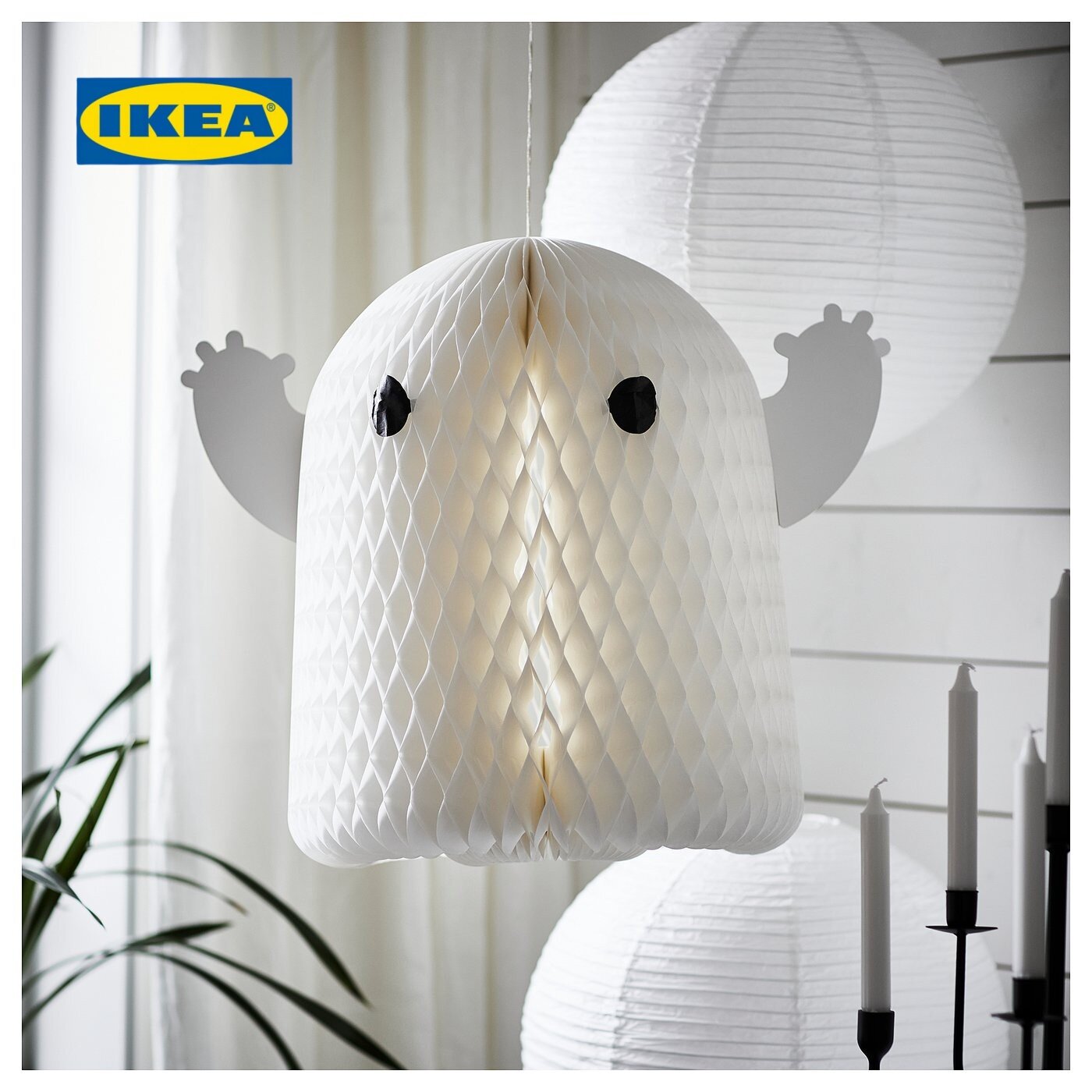 Праздничные украшения, IKEA, KUSTFYR Подвесное украшение «Эльф», 51 см