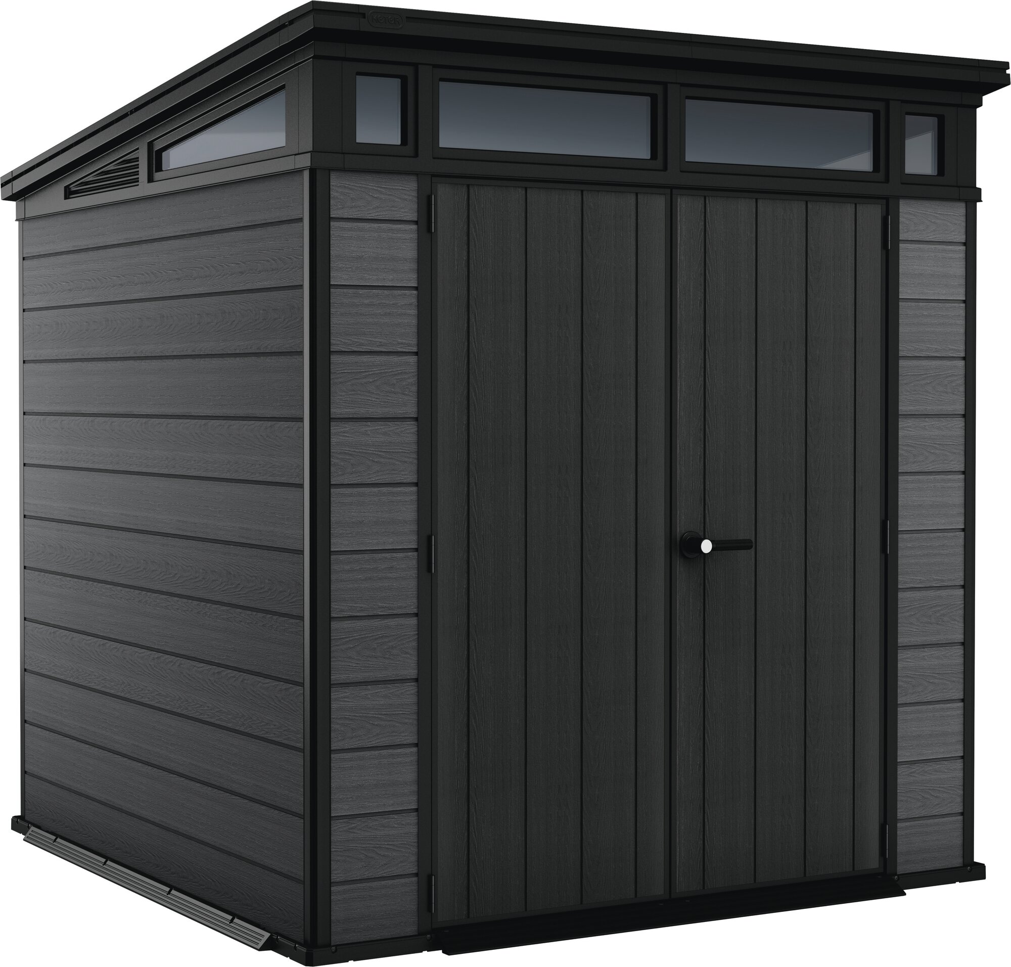 Хозяйственный блок Keter "Cortina" 7x7 17206093, пластик, серый