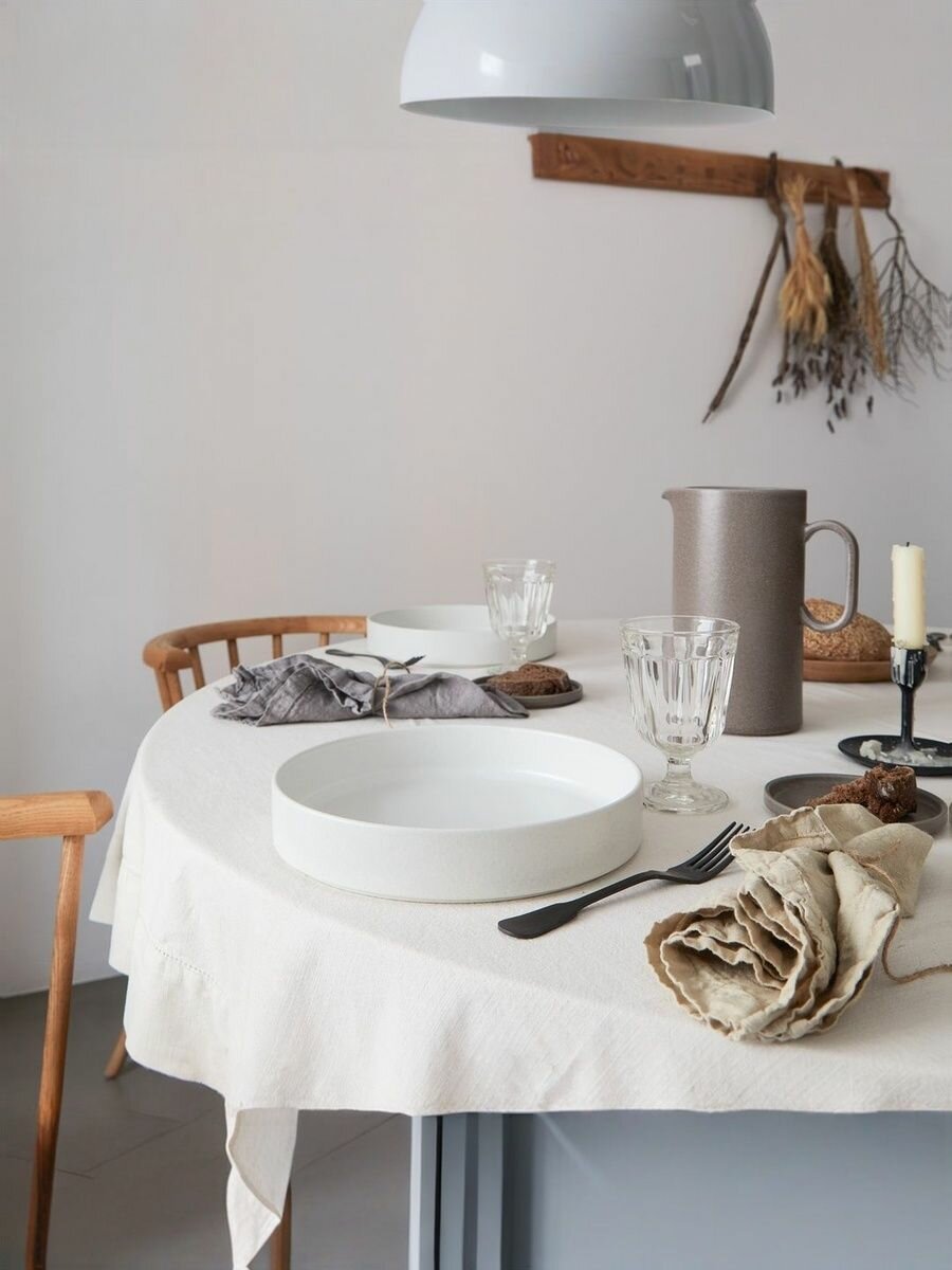 Салатник с высокими бортами, тарелка глубокая основная Ariane "STACKABLE" 1 шт, 18 см. Ударопрочный фарфор.