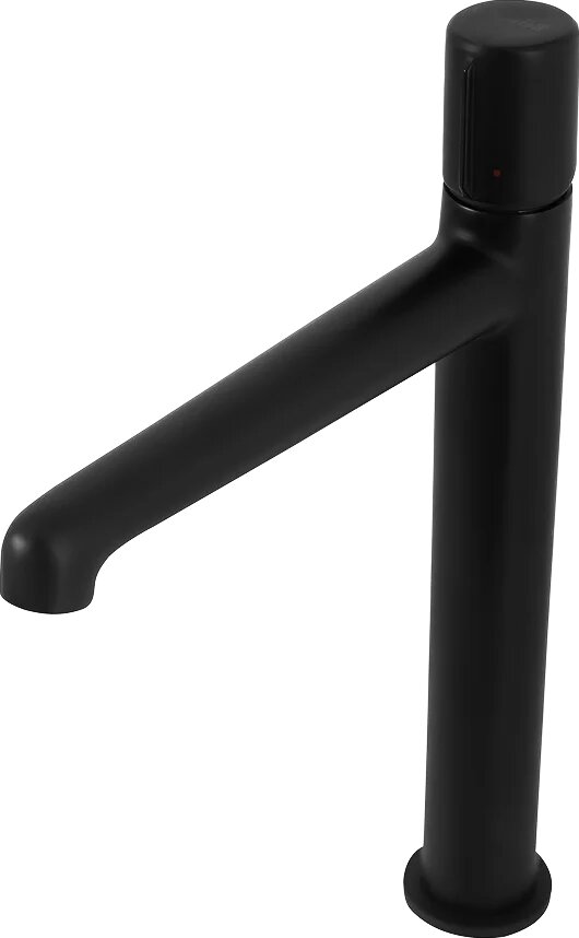 Смеситель для раковины BelBagno Uno LMC NERO W0 черный, глянцевый, кран для ванной в раковину, из латуни, рычажный, с керамическим картриджем