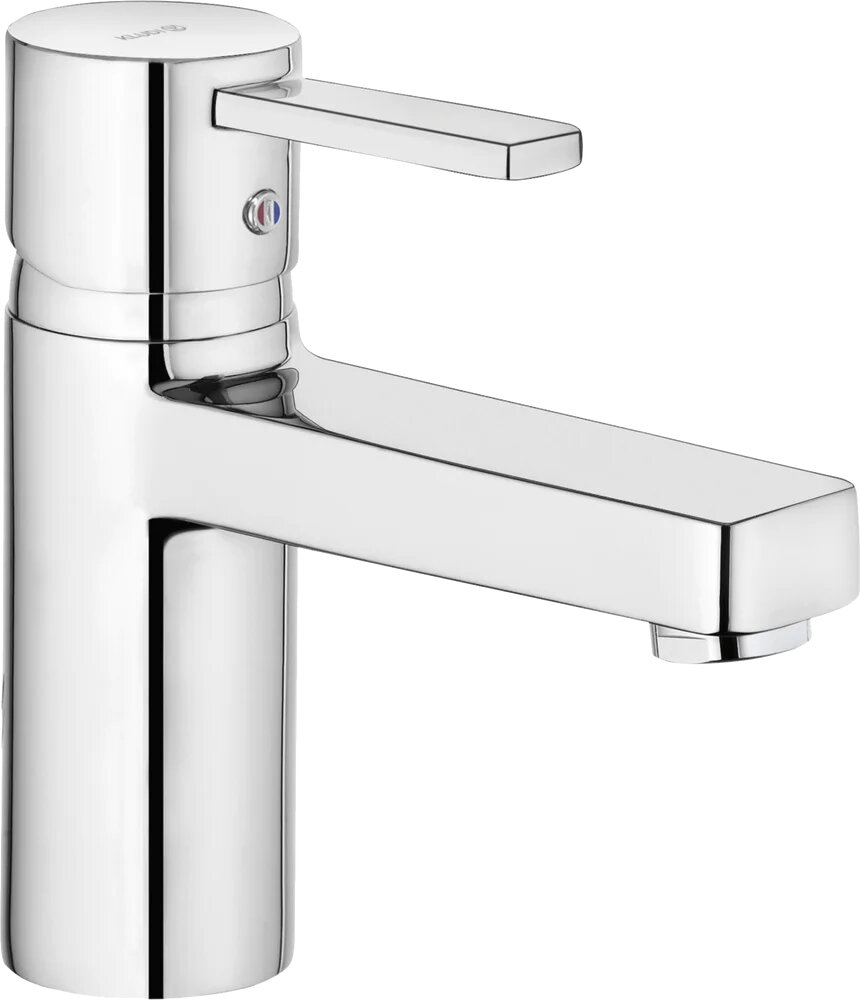 Смеситель для раковины Kludi Zenta XL 382620575 хром, глянцевый, кран для ванной в раковину, из латуни, рычажный, с керамическим картриджем