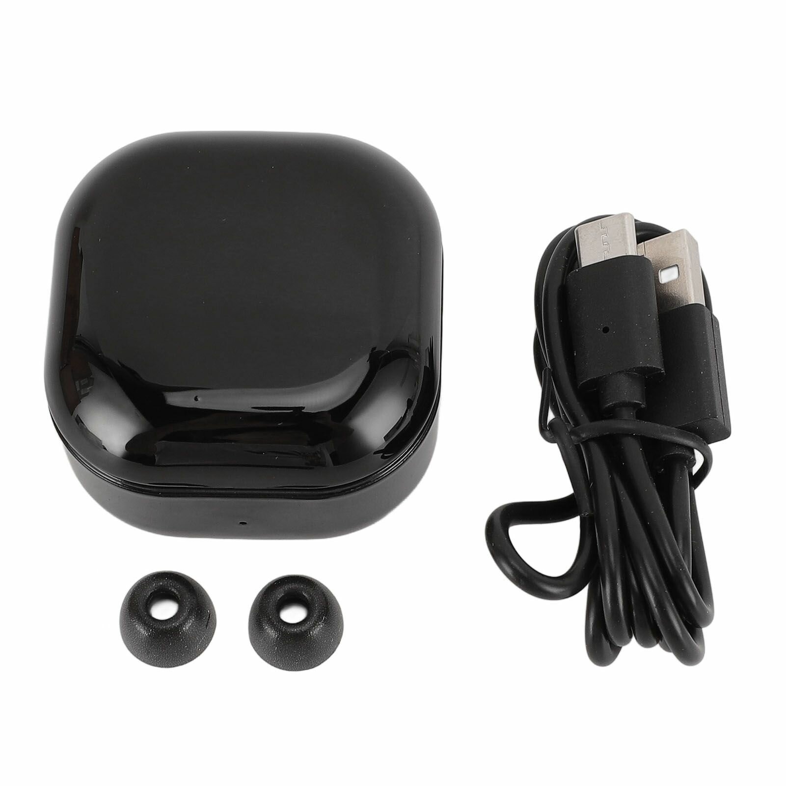Зарядный чехол для наушников, сменный зарядный чехол, док-станция для наушников 600 мАч, зарядная станция для наушников Buds FE SM R400, белый, черный