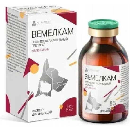Лекарственное средство Nita-farm Вемелкам раствор для инъекций 20 мл
