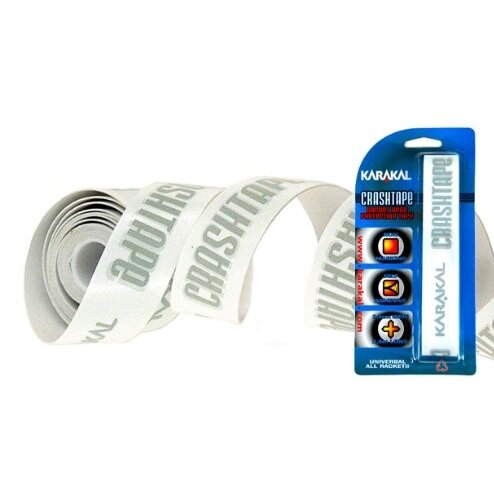 Защитная лента Karakal CrashTape 2.4m/2.5cm, White самоклеющая