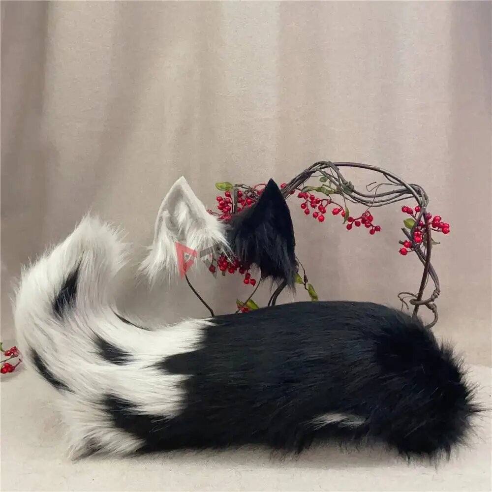Волчьи уши и хвост для костюма ManManGuGu C Ears tail set, Normal