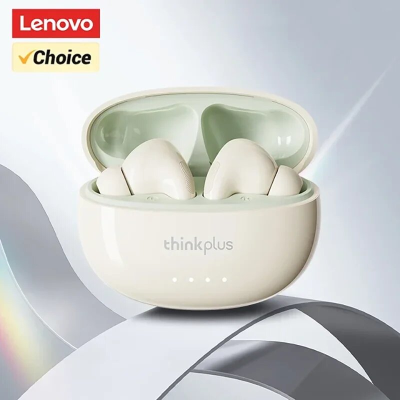 Беспроводные наушники TWS Bluetooth 5.4 с Hi-Fi звуком, для игр и спорта, с микрофоном и долгим временем работы - Lenovo LP5 PRO