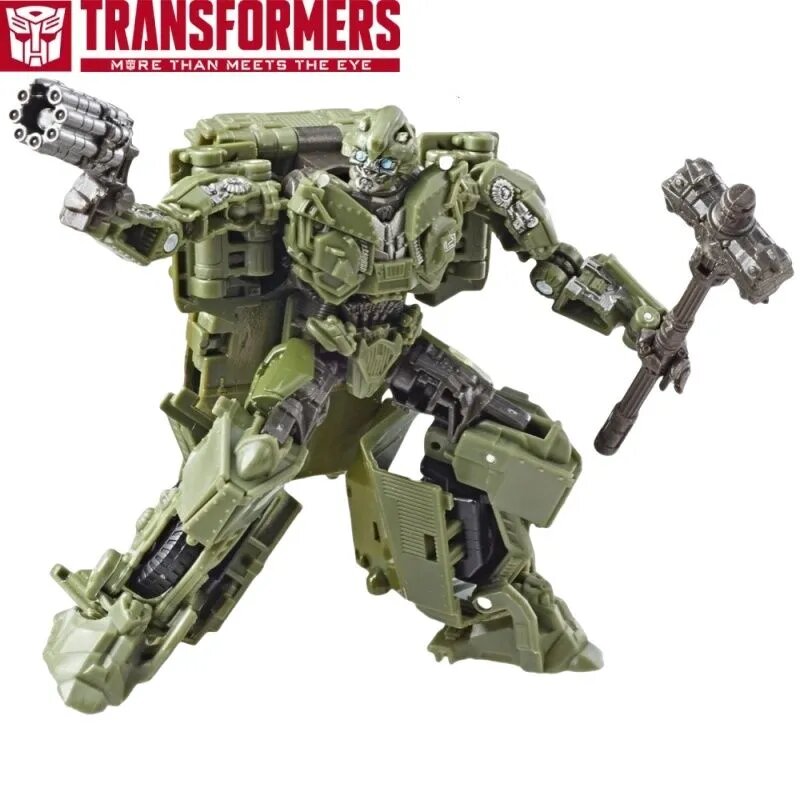 Трансформеры игрушки 26 WWII Bumblebee Deluxe Class Transformers Studio Series Transformers: The Last Knight