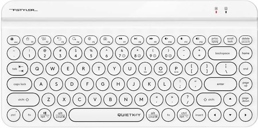 Клавиатура A4Tech FBK30(белый)