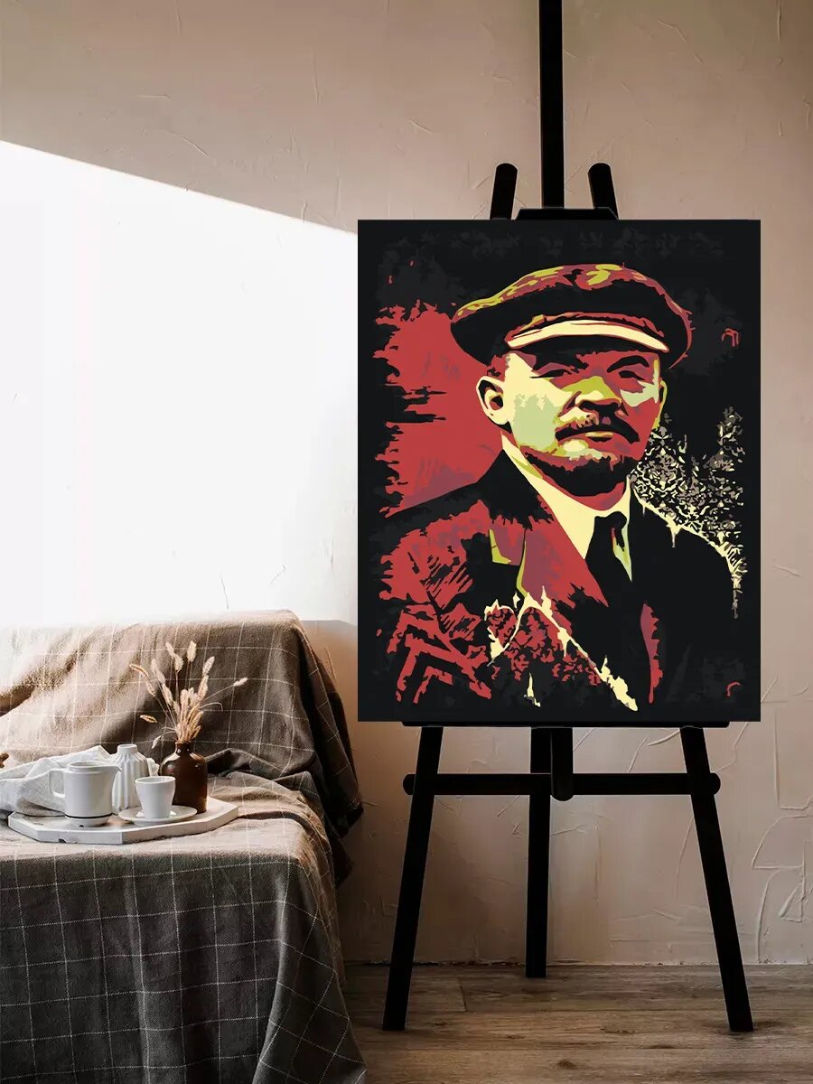 Картина по номерам Владимир Ильич Ленин СССР