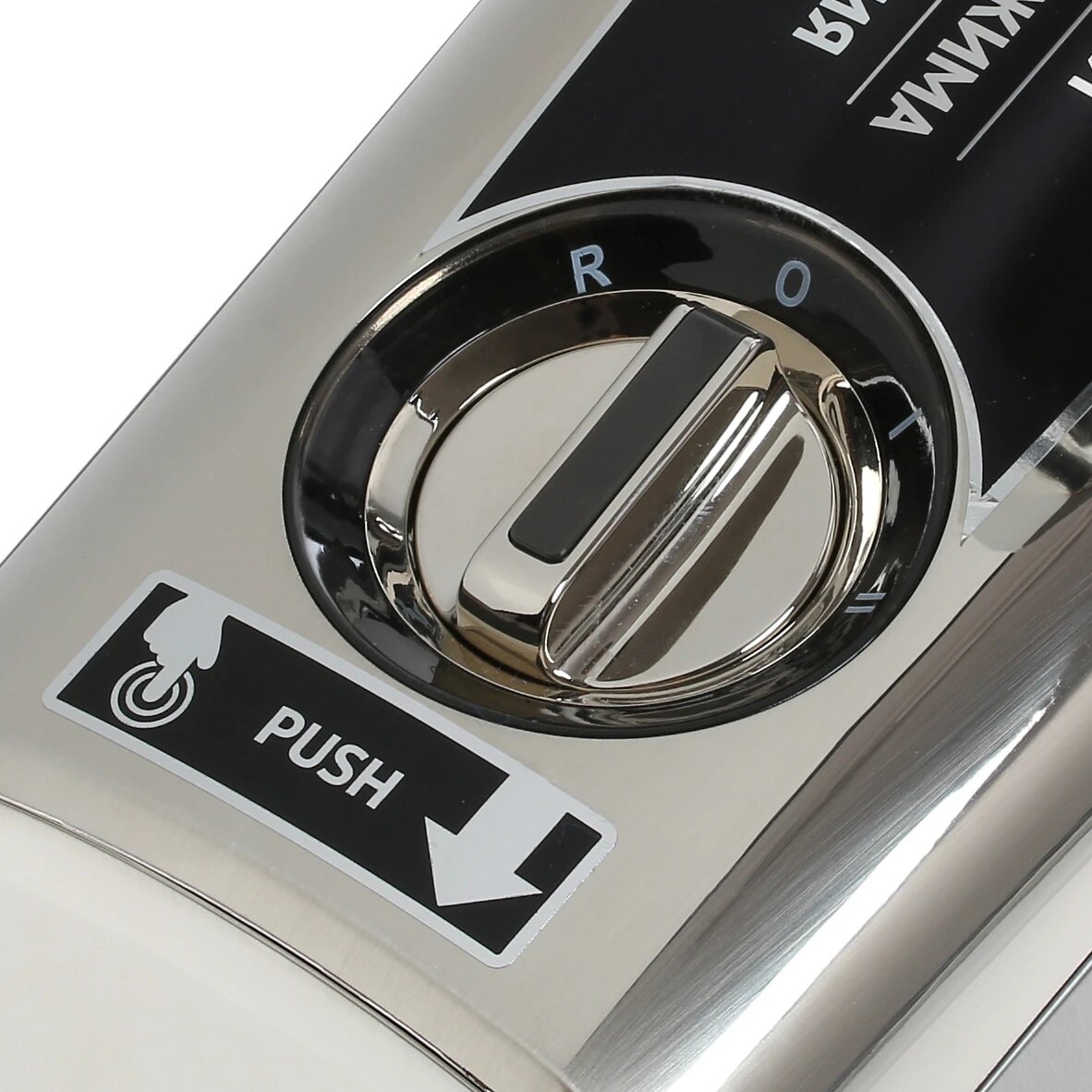 Мясорубка Polaris PMG 2079AL, электрическая, мощность 2000 Вт, 2 решетки, серая