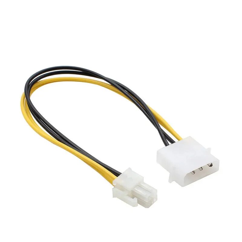 Кабель-переходник Molex 4 pin на 4-контактный P4 ATX SanCableCord