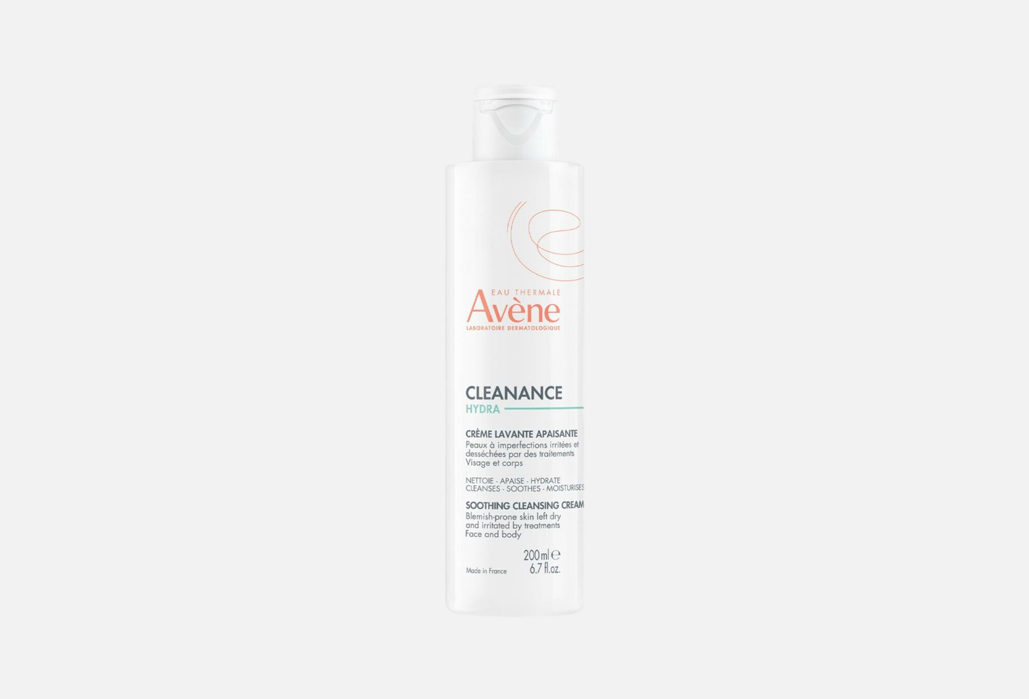 Очищающий и смягчающий крем для проблемной кожи EAU THERMALE AVENE Cleanance Hydra 200 мл