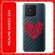 Чехол на Realme Narzo 50A / Реалми Нарзо 50A с принтом "Love heart 2 - 14 феврал...