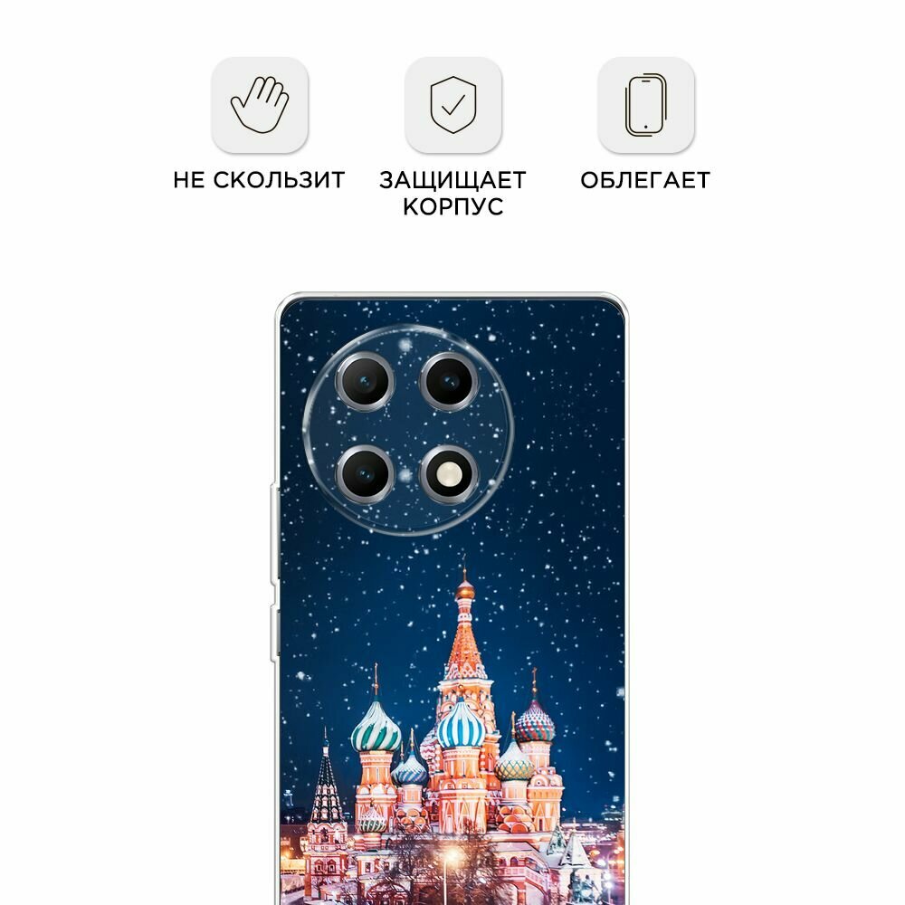 Чехол на Tecno Camon 30S / Текно Камон 30S с принтом "Москва 1" — фото 1