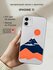 Чехол на Apple iPhone 11 / Айфон 11 с принтом "Кот-гора", прозрачный