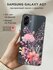 Чехол на Samsung Galaxy A07 / Самсунг А07 с принтом "Лиловые полевые цветы", про...