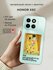 Чехол на Honor X6c / Хонор X6c с принтом "The kiss", прозрачный