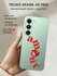 Чехол на Tecno Spark 40 Pro / Текно Спарк 40 Про с принтом "Amour lips - 14 февр...