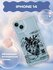 Чехол на Apple iPhone 14 / Айфон 14 с принтом "Анатомическое сердце 2"