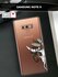 Чехол на Samsung Galaxy Note 9 / Самсунг Галакси Нот 9 с принтом "Череп быка с ц...