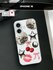 Чехол на Apple iPhone 16 / Айфон 16 с принтом "Стильная подборка", прозрачный