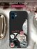 Чехол на Apple iPhone 12 mini / Айфон 12 мини с принтом "xoxo lucky girl 3"