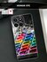 Силиконовый чехол на Honor X7c / Хонор X7c с принтом "Палитра красок"