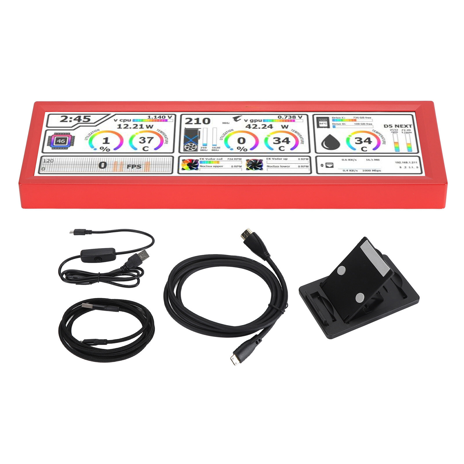 88 дюймов дисплей температуры ПК сенсорная панель красный