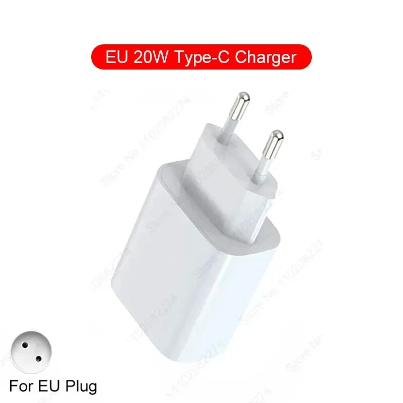 EU 20W Type-C Зарядное устройство для iPhone